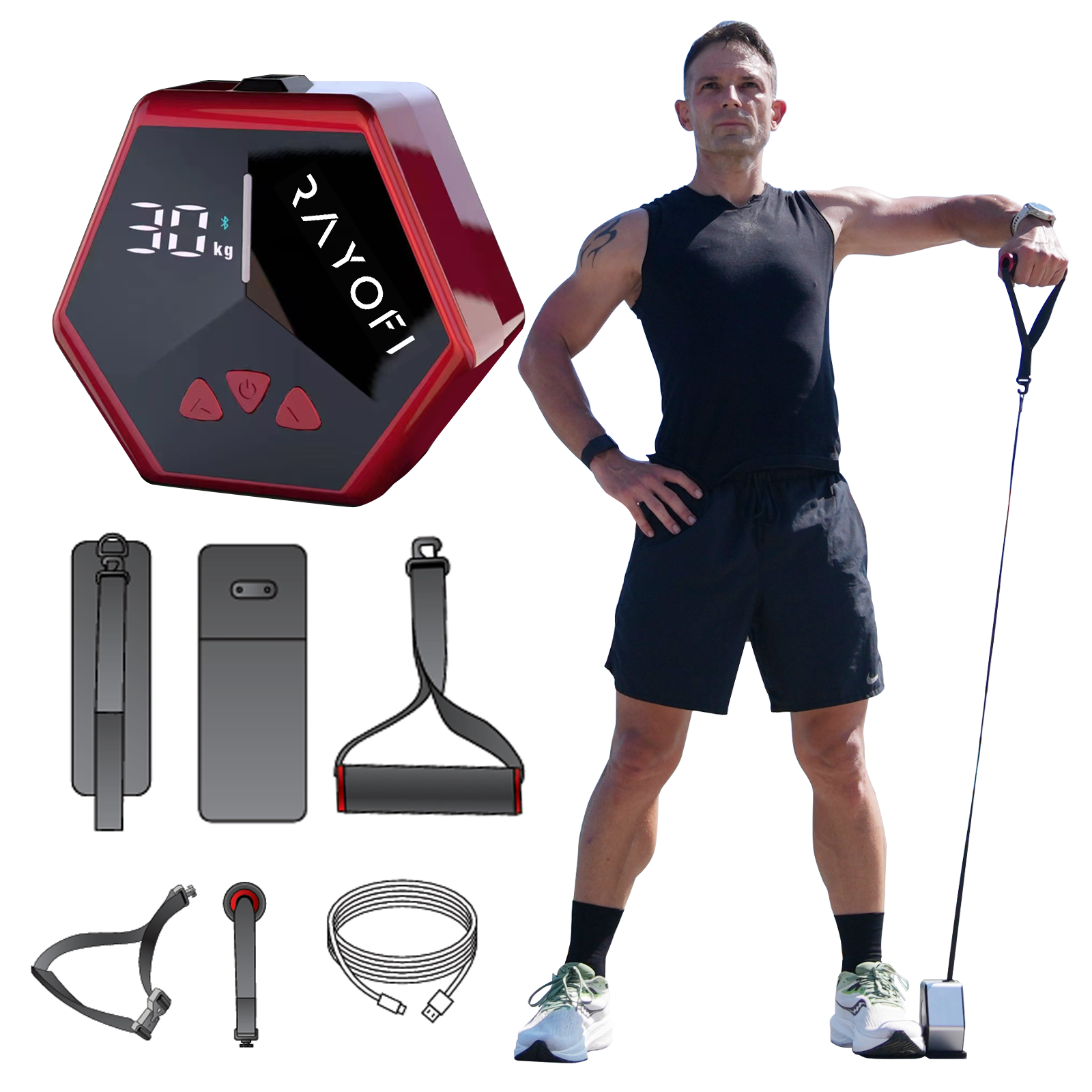 Strength Training Exercise Equipment: Portable Gym Gear for Quick ...